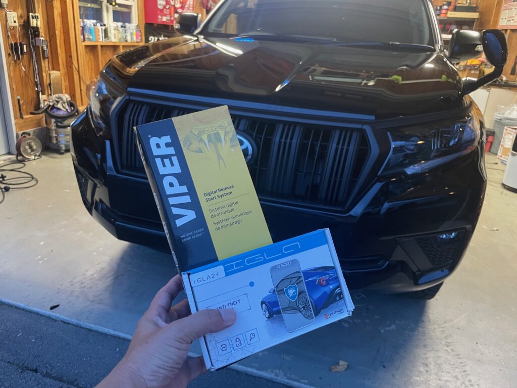 ランドクルザープラドにDS4+IGLA取付！！ | 板金・塗装・コーティング・カーセキュリティのオートハウス/イシダボデー